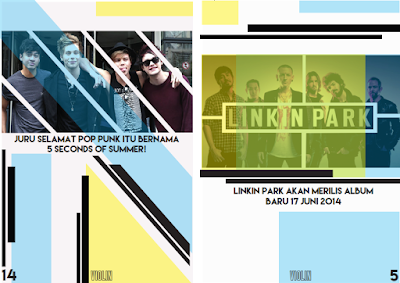 My Portofolio : Contoh Mini Magazine dengan menggunakan Adobe ...