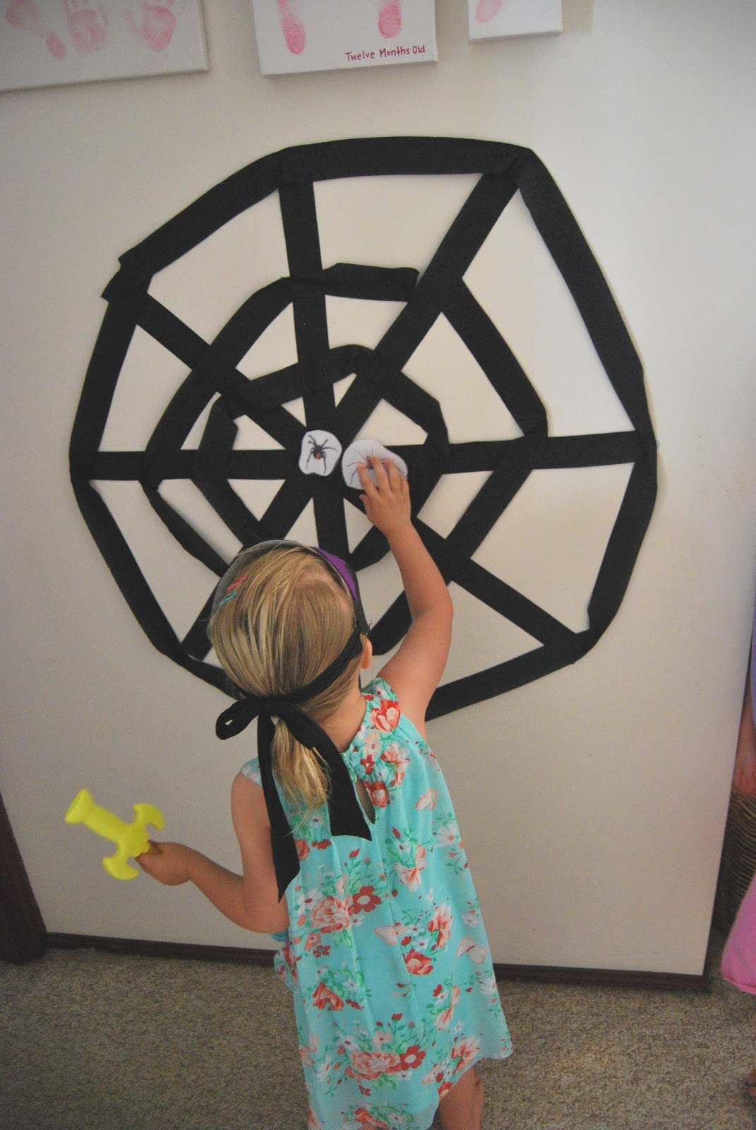 A Little Learning For Two: Pin The Spider On The Web