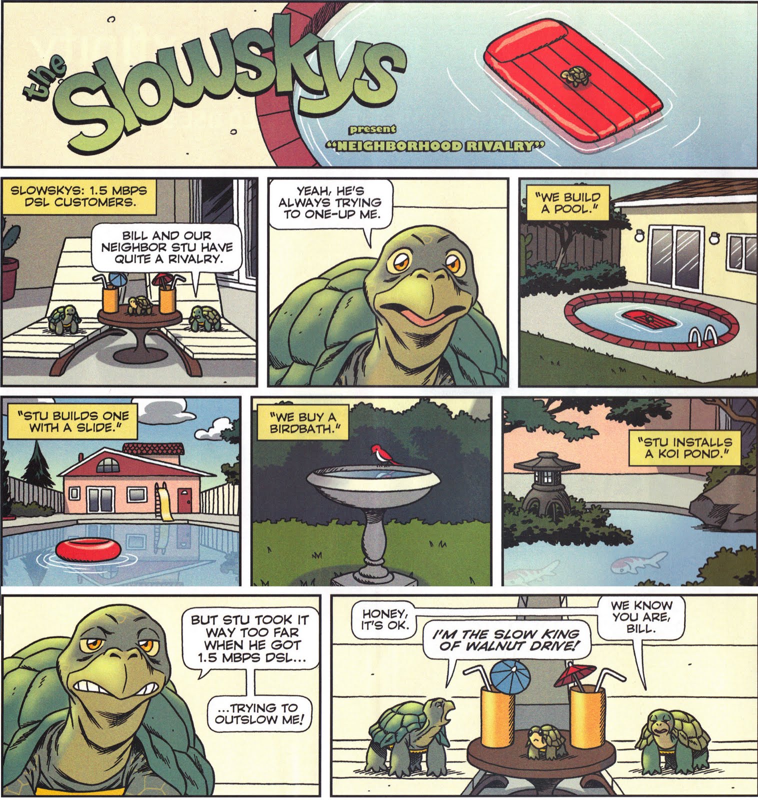 ComicsDC: Cable ad campaign becomes a comic strip