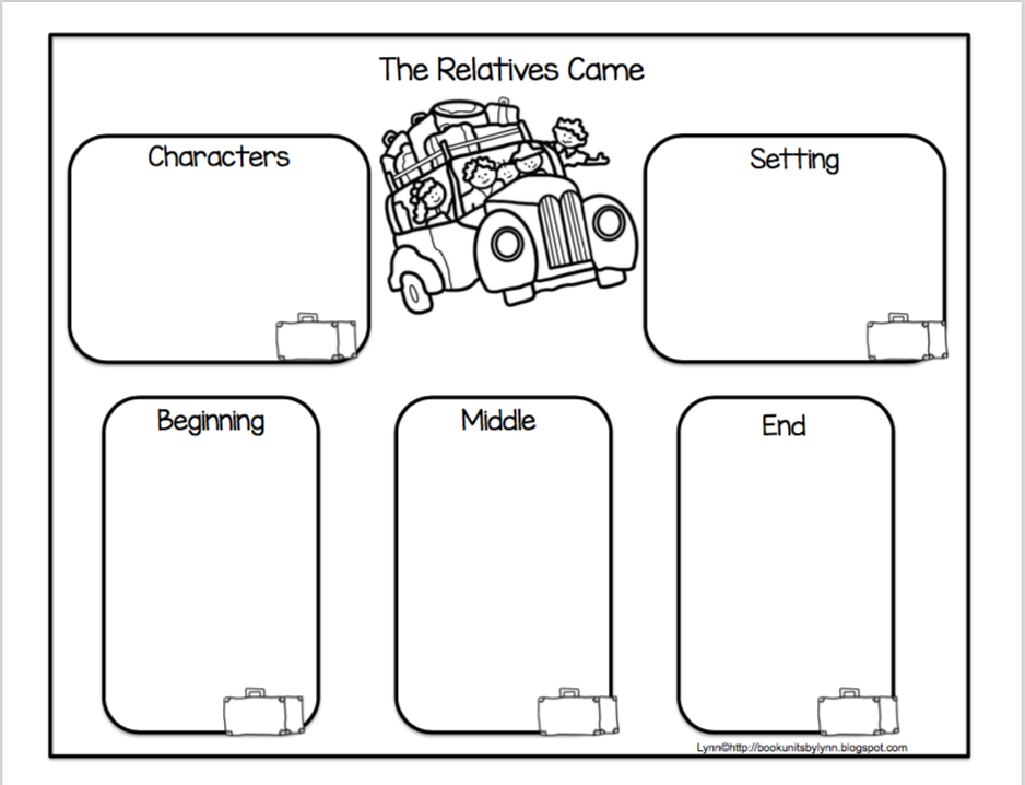 THE RELATIVES CAME ~ Book Units by Lynn