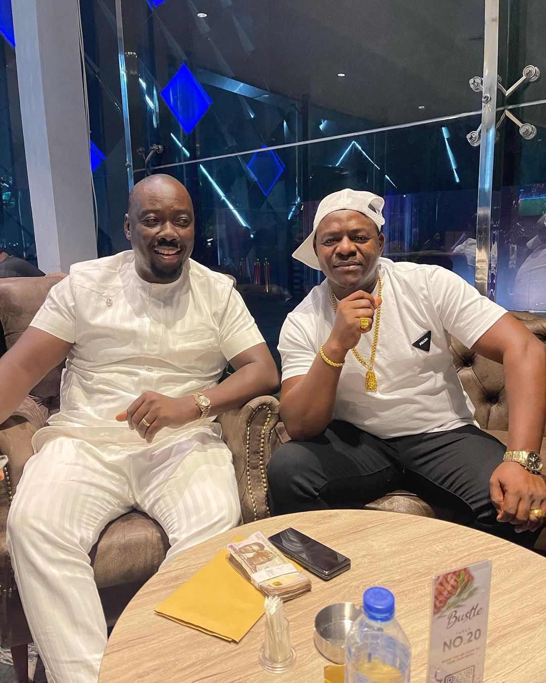 Photo of Onyenze Amobi and Obi Cubana