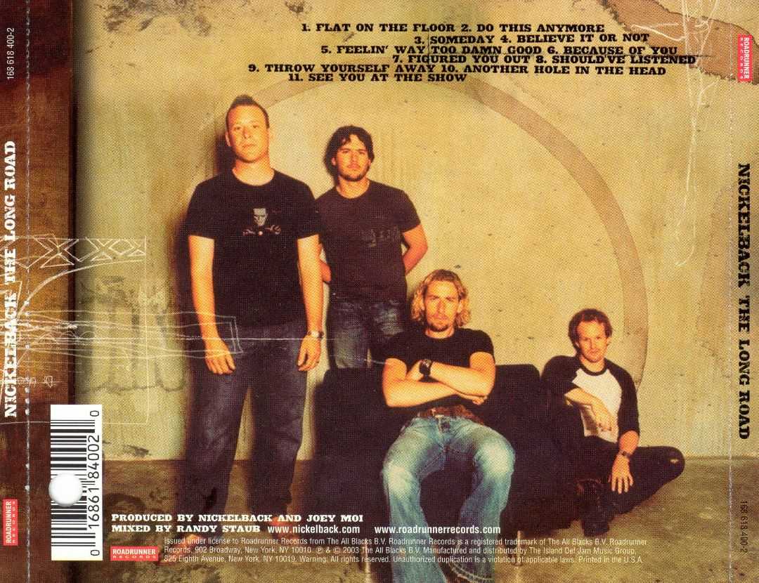 Nickelback album artwork - lanagarage