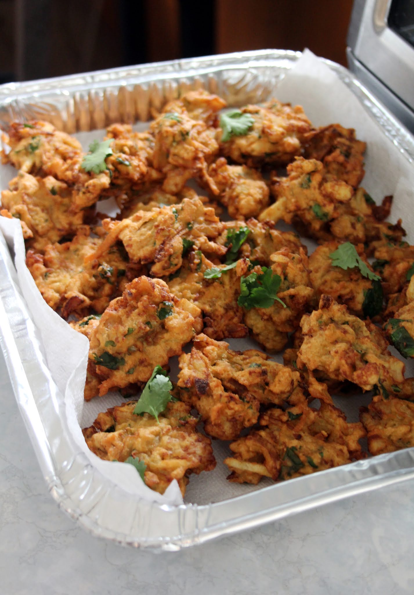 Jo and Sue: Veggie Pakoras with Raita