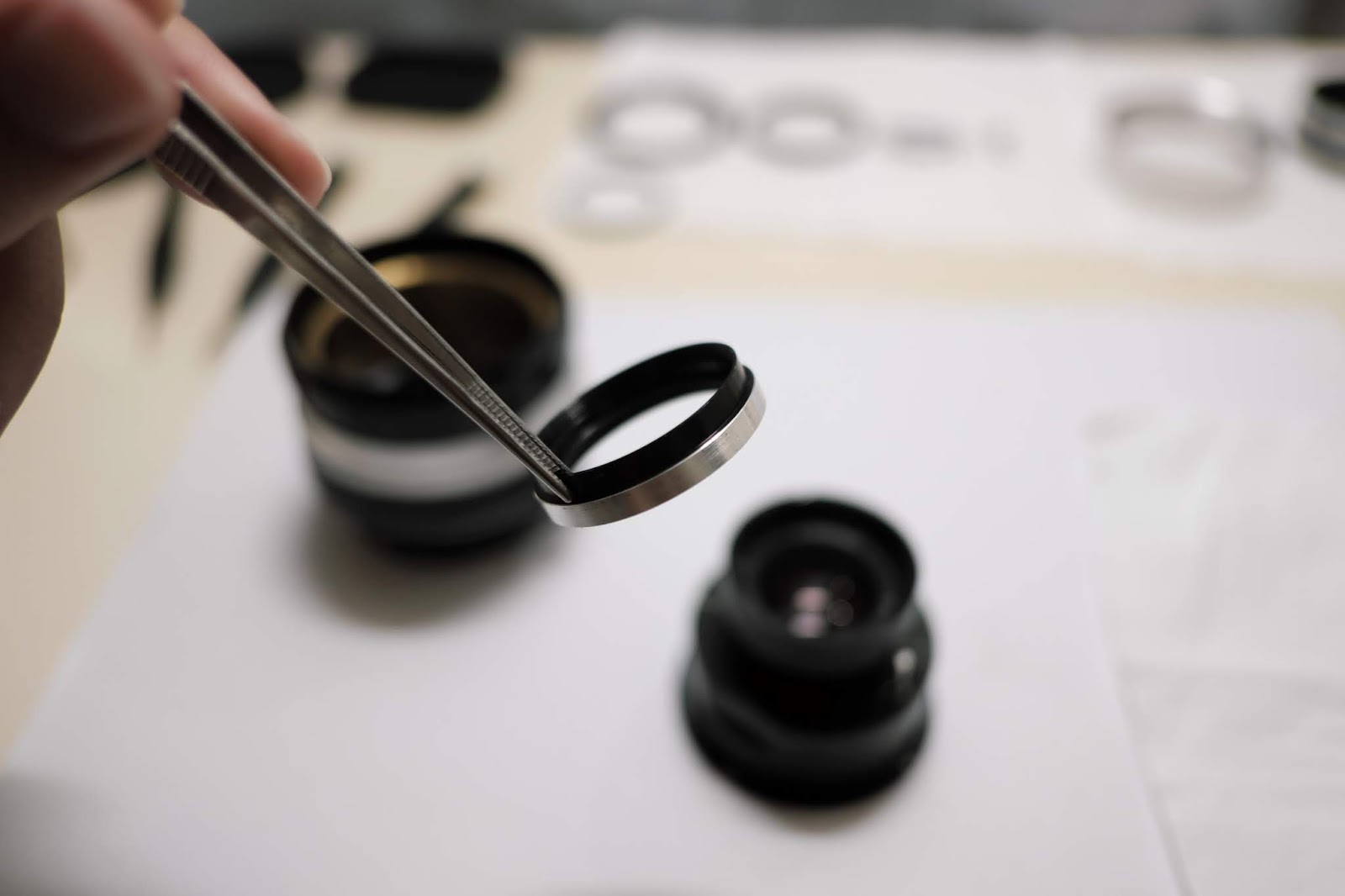 HAIOU-64 58mm f2 cleaning