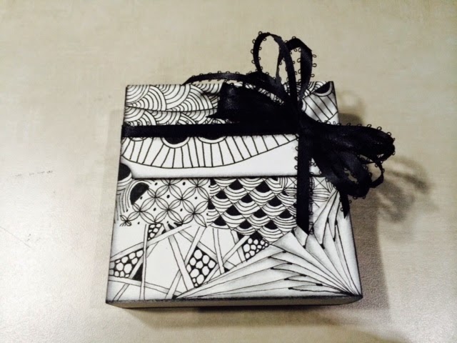 Crafting Passions: Zentangle Boxes - Part 2
