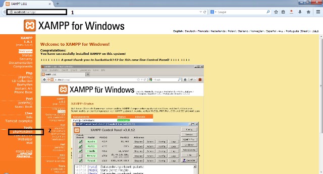 DHEVIRA COMPUTER: Cara membuat database di CMD dan Xampp sampai selesai