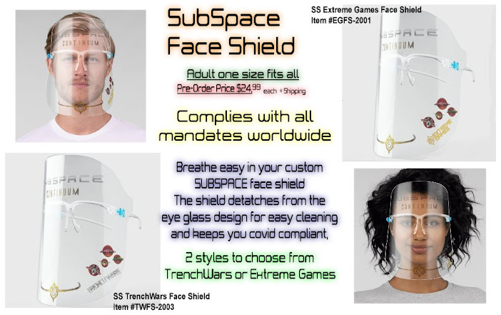 SubSpace Face Masks & Shields