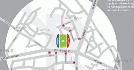 Parking Thomond park