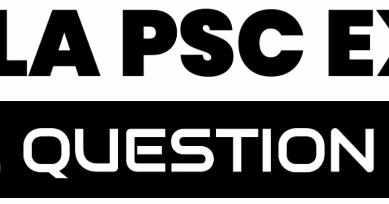 Kerala PSC Model Question Paper - PSC Library