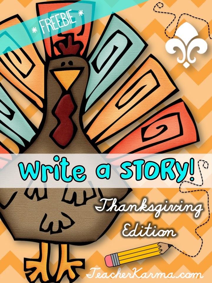 Classroom Freebies Too: Thanksgiving Writing Papers that Your Kids will ...