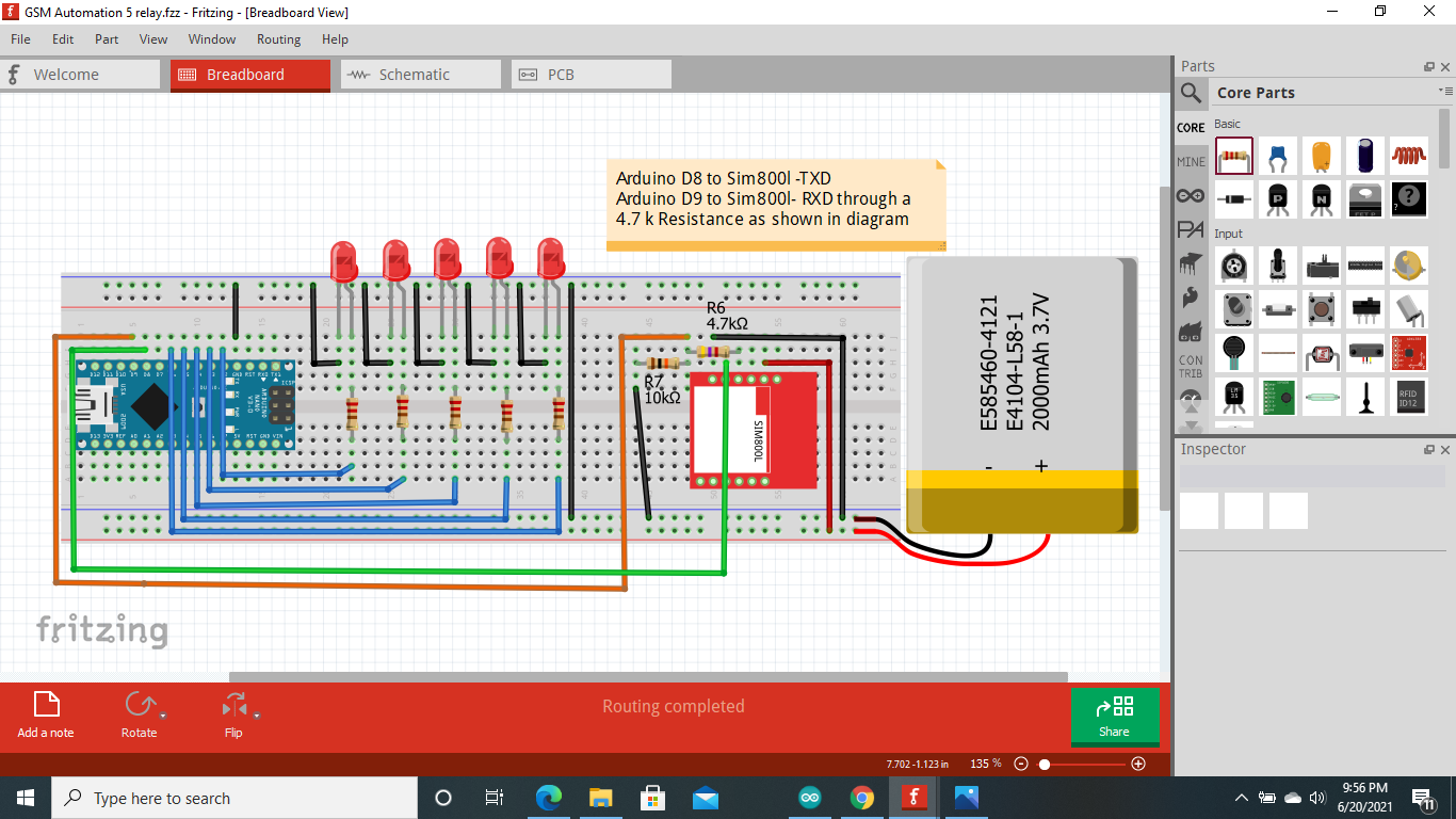 Silm 800L GSM Module SMS Automation