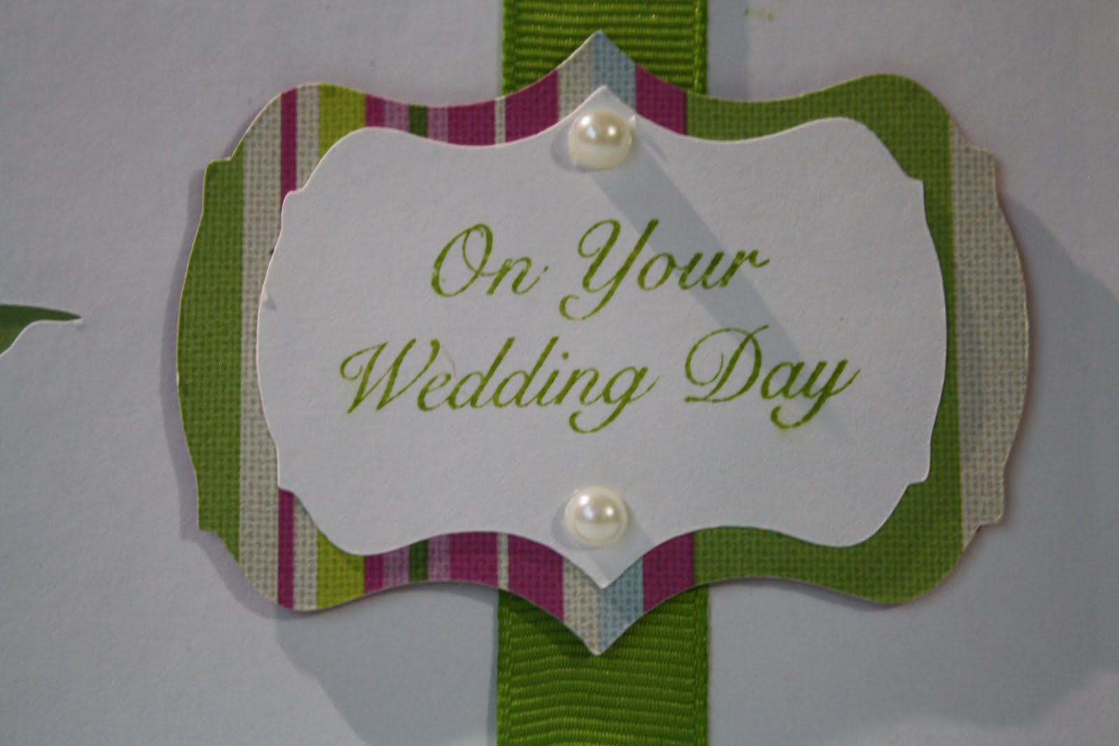 redheaded crafter: Wedding Card