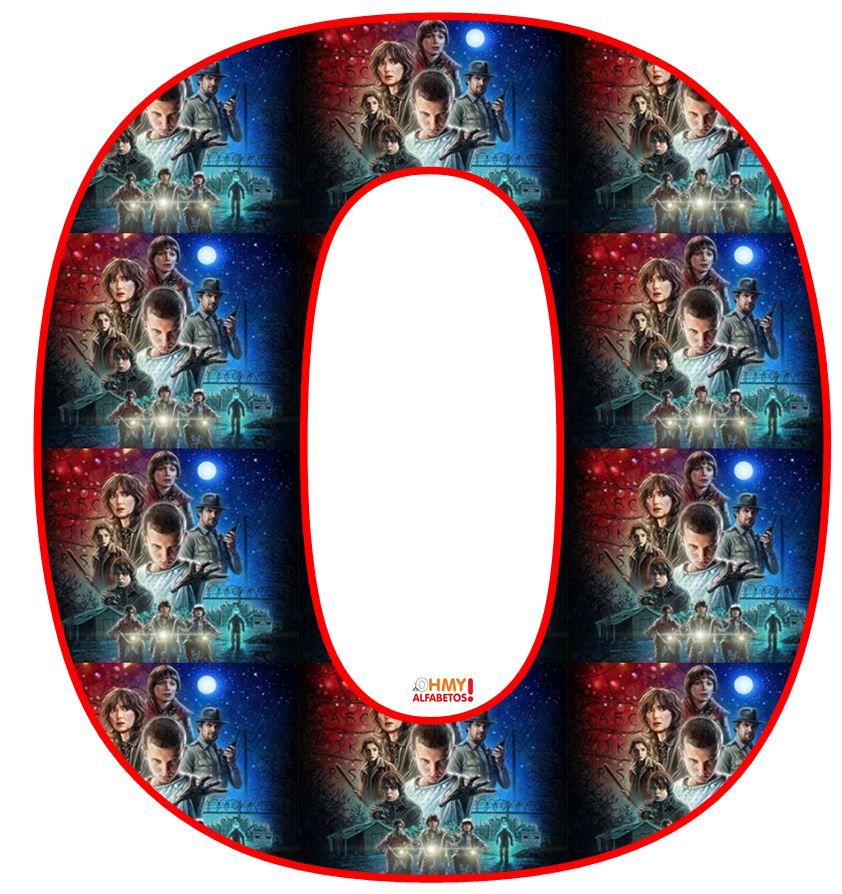 Alfabeto de la Película Stranger Things. - Oh my Alfabetos!