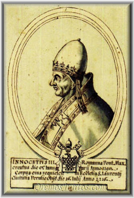 Los Papas, Vicarios de Cristo: Inocencio III, Papa