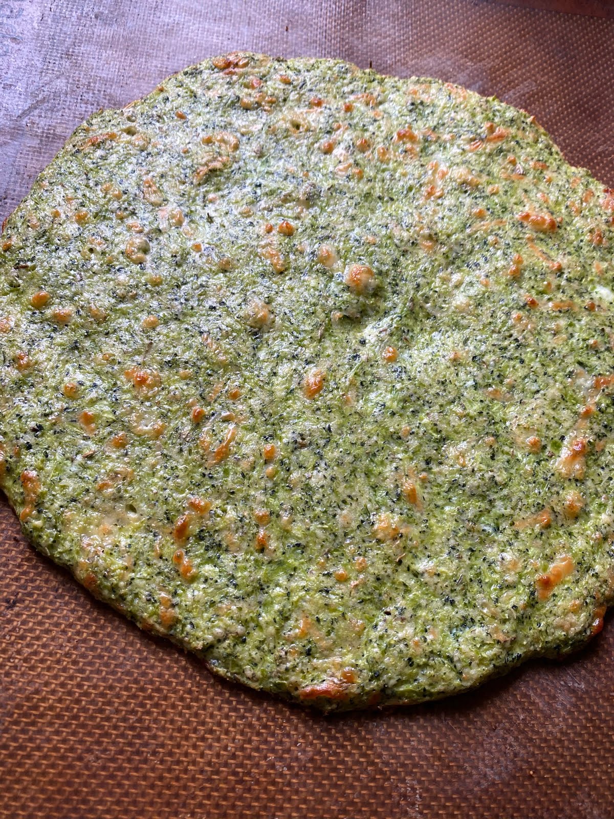 Broccoli Pizza Crust | Chef Jen