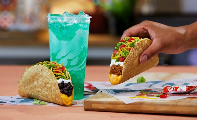 Taco Bell Tests New "Elevated" White Corn Shell Taco