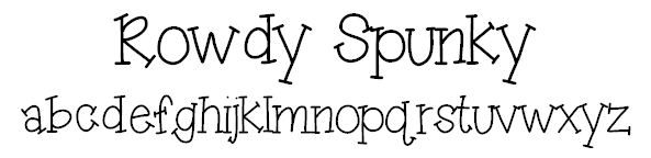 Some new fonts! - Rowdy in Room 300