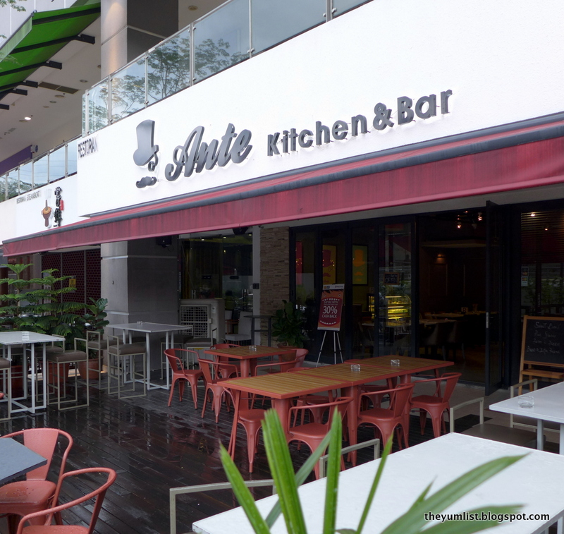 Ante Kitchen and Bar, Solaris Dutamas, Kuala Lumpur, Malaysia - The Yum ...