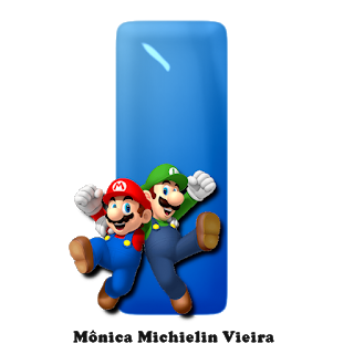 Abecedario con Luigi y Mario Bros. Luigi and Mario Bros Alphabet. - Oh ...