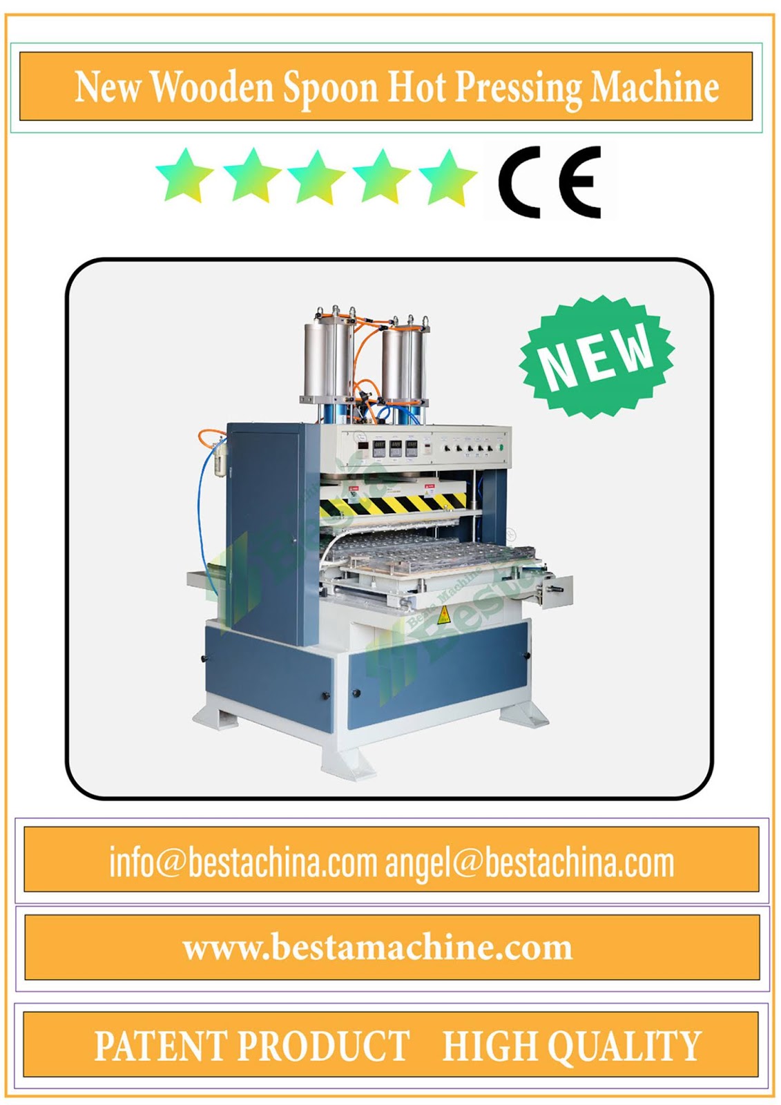 WOODEN SPOON HOT PRESSING MACHINE (HIGH QUALITY)