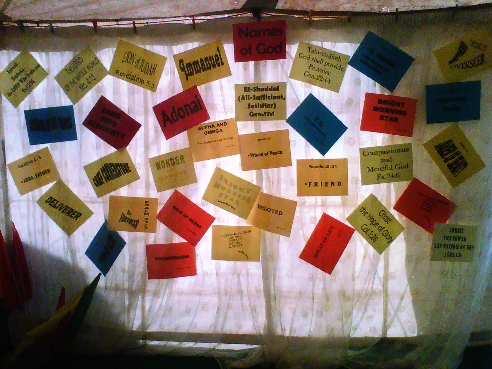 Thoughts 4 Today: Pray Tent @ Bredell Family Fellowship