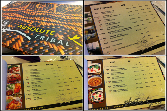 be indulged...: Absolute Tribal...serving your senses