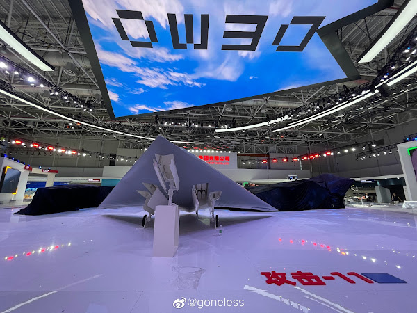 SNAFU!: Hongdu GJ-11 Sharp Sword UCAV mock up
