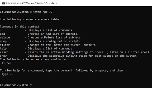 Netsh Command