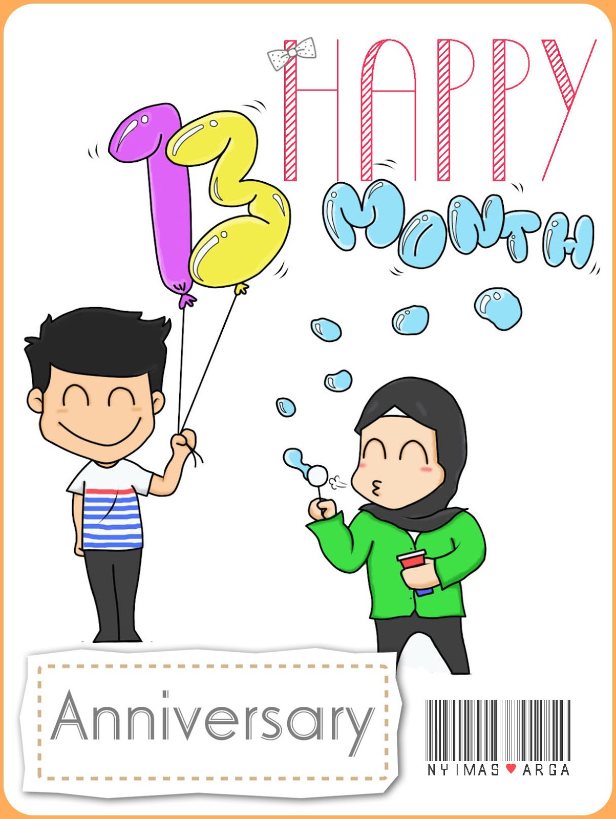 Call Me INK !!: 13th Month Anniversary