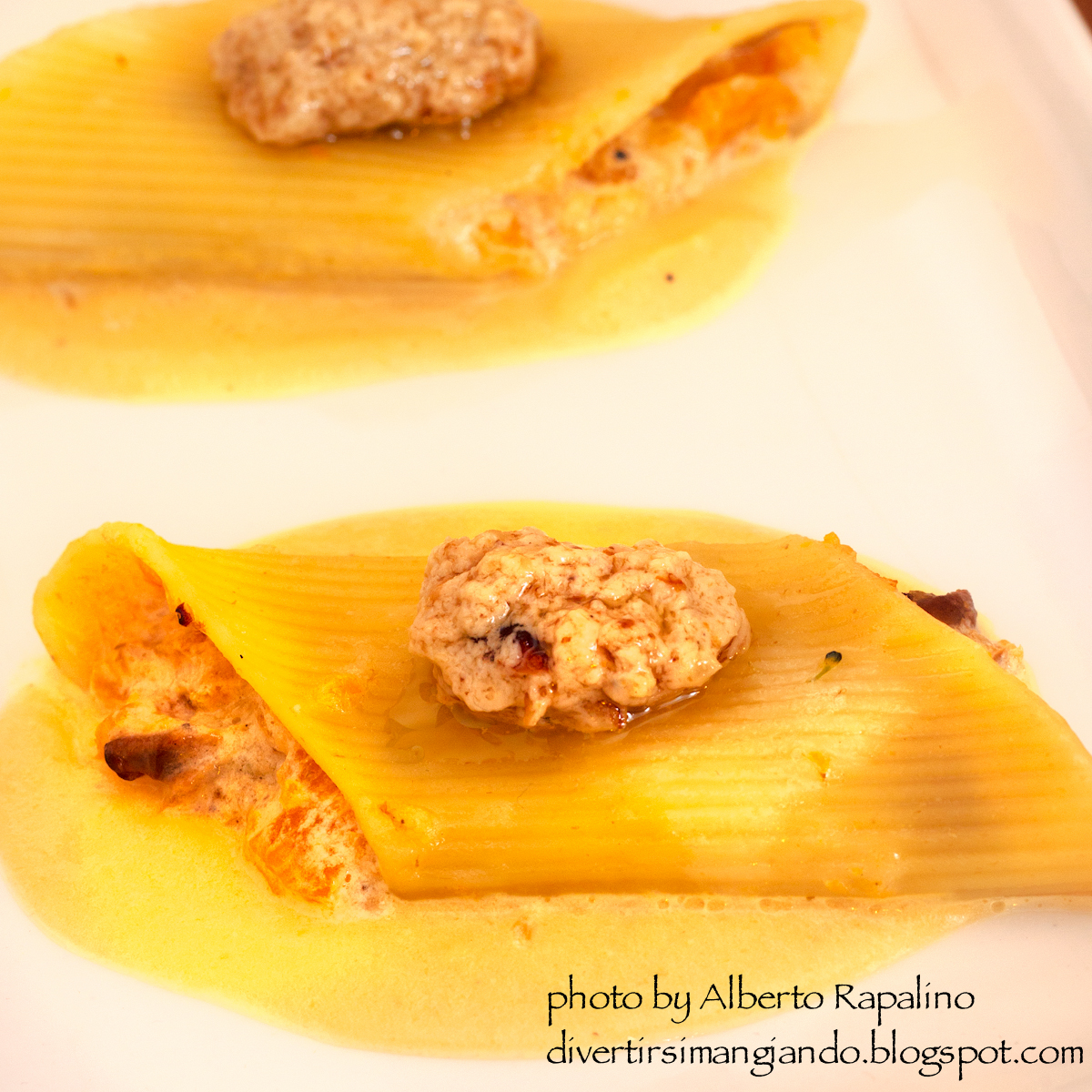 Divertirsi mangiando: Pasta ripiena di zucca