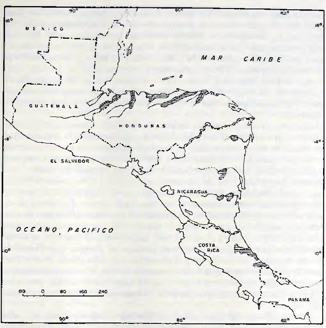 Los enclaves bananeros en Centroamérica