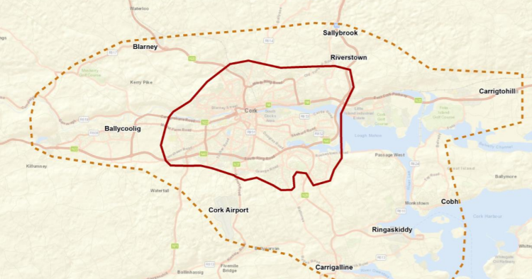Cork Transport Info: Cork city bus fare zones