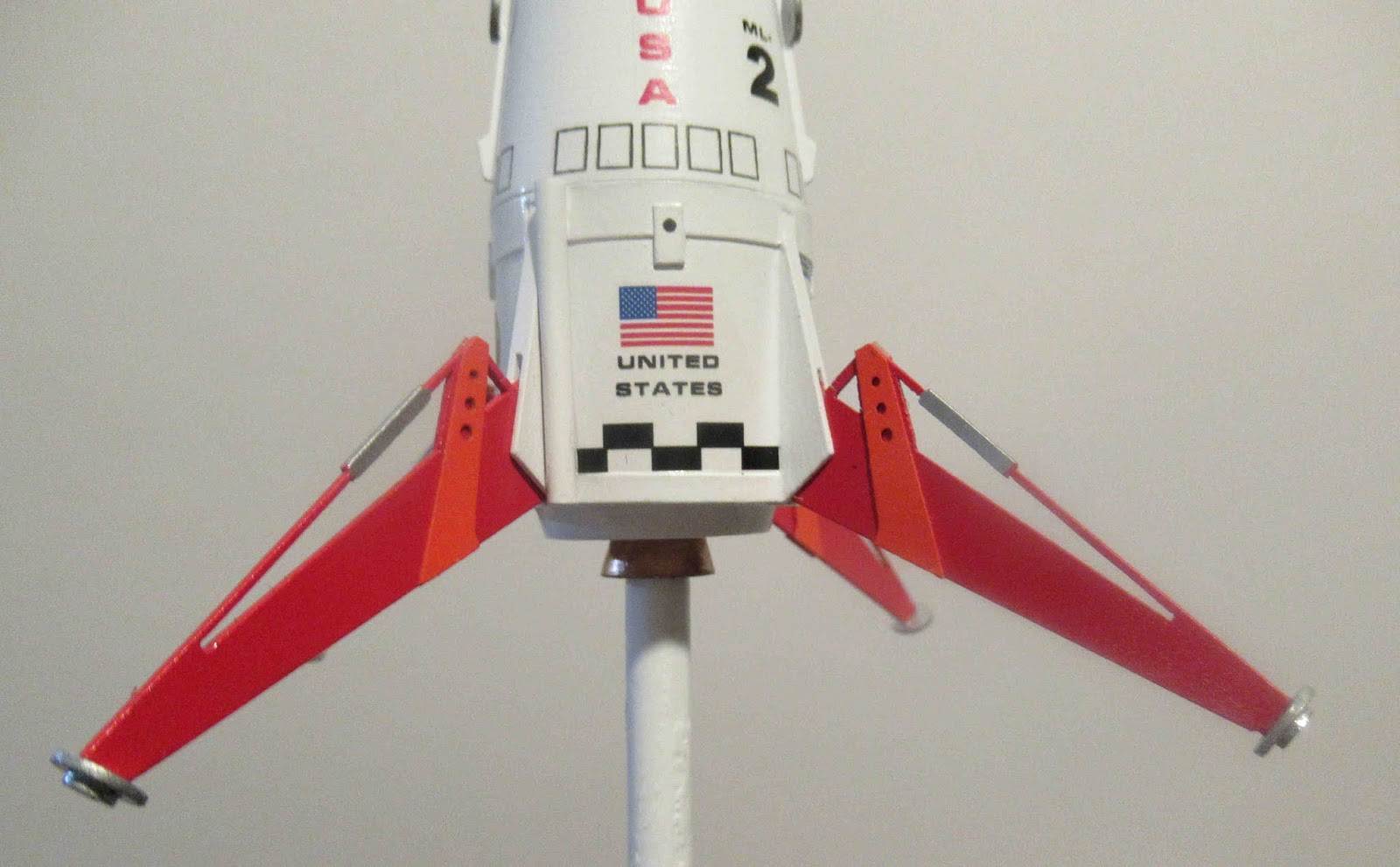 Model Rocket Building: Semroc Micro Mars Lander, KMX-02, Finished!