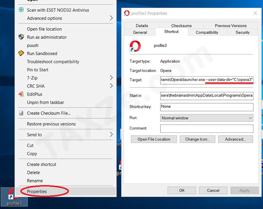 วิธีใช้ Opera Browser แบบ Multiple Profile เสมือนแยกผู้ใช้งานหลายอัน