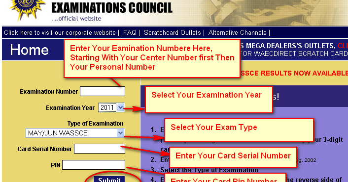 NGlobal : HOW TO CHECK WAEC RESULT