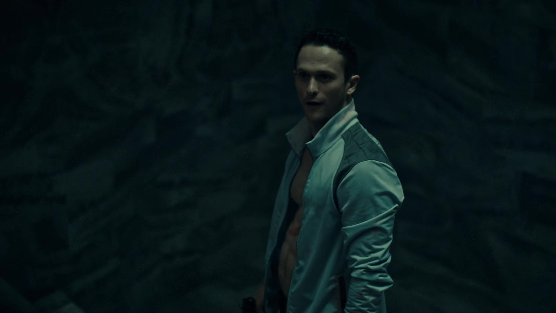 ausCAPS: Jonathan Tucker and Mads Mikkelsen shirtless in Hannibal 2-05 ...