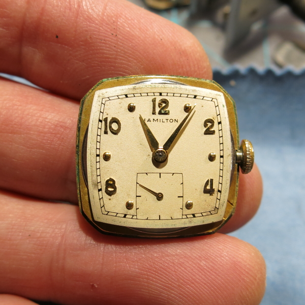 Vintage Hamilton Watch Restoration: 1951 Clyde