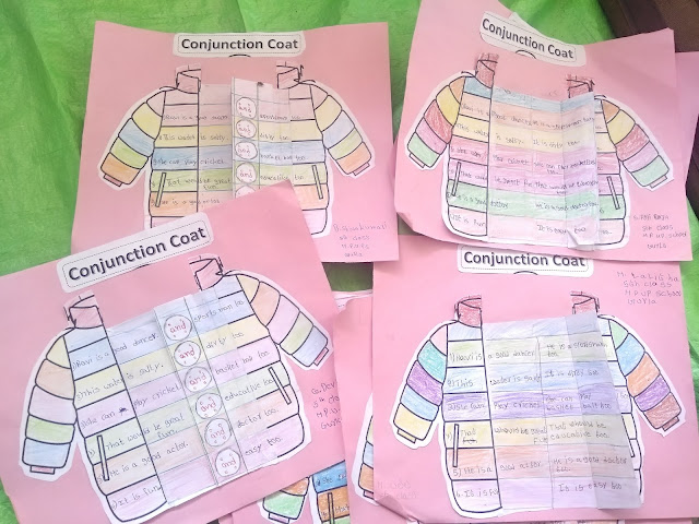 Creative and fun writing task for "Conjunctions"