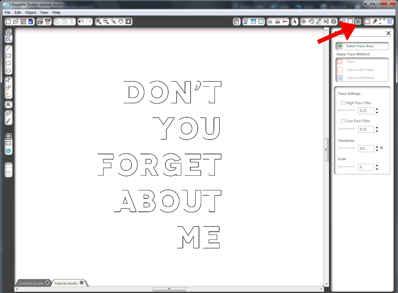 The Picinic Basket: Tutorial - Lifted Letters on a Silhouette