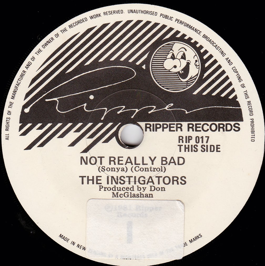 Forgotten New Zealand 45s: The Instigators - In Line 1981