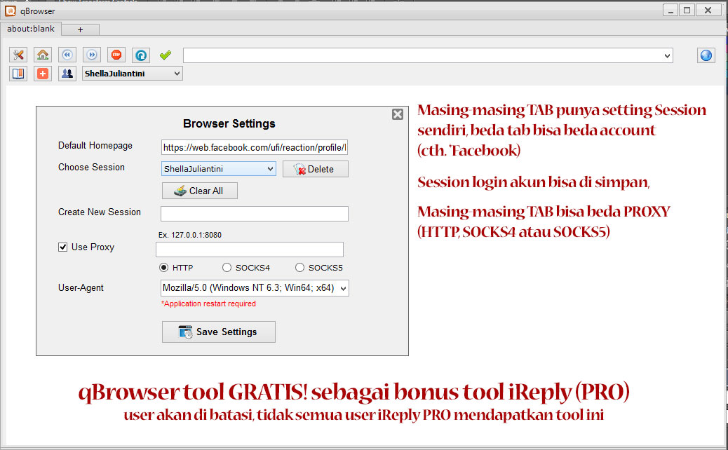 [WTS] - iReply (Bot penjawab komen Fanspage) + Bonus ada Versi FREE nya ...