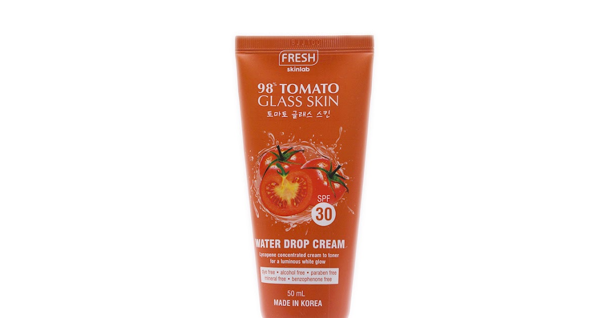 Fresh Skinlab Tomato Glass Skin Water Drop Cream | Review - Jello Beans