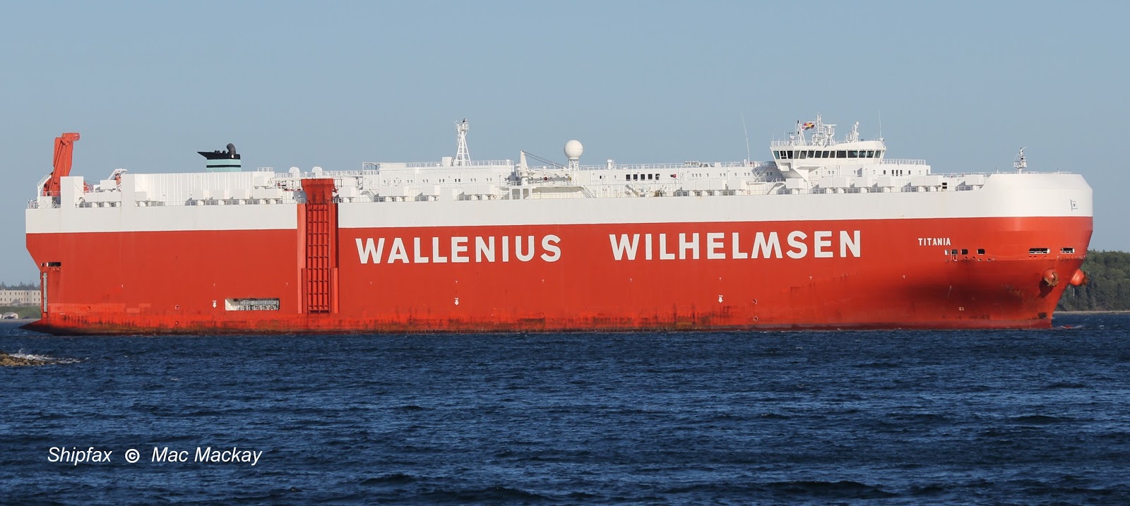 Shipfax: Titania takes a turn