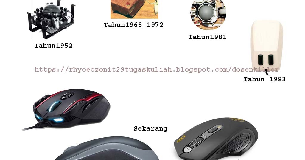 SEJARAH MOUSE & PERKEMBANGAN NYA | Dosen Killer