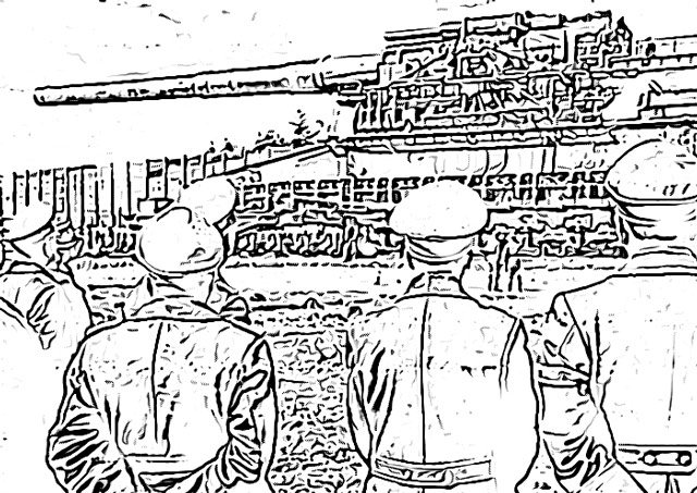 World War II in Pictures: Superweapons of the Reich Coloring Pages