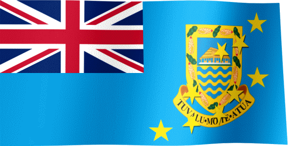 Flag of Tuvalu (GIF) - All Waving Flags