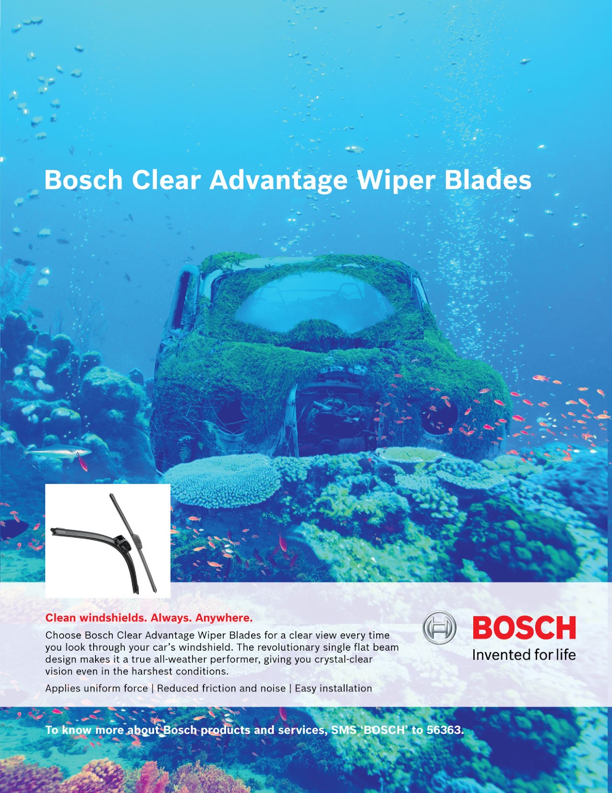 Bineesh P K: Bosch Wiper blade Ad Campaign