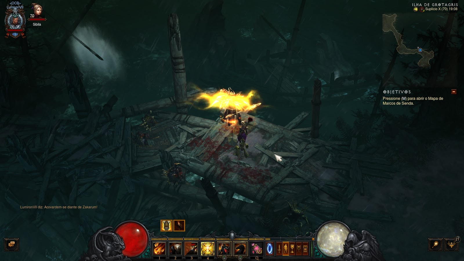 Diablo 3 (PC): Bem-vindo a Grotagris, a nova área de Santuário - GameBlast