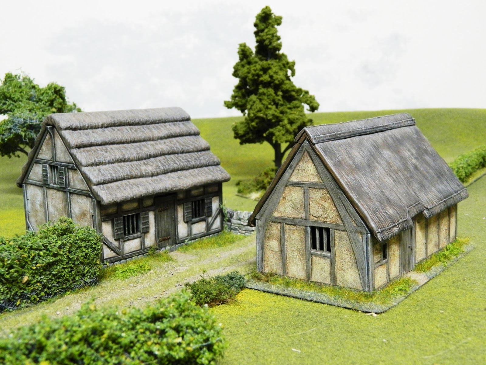 Codsticker's Historicals: A Couple of Plastic Cottages