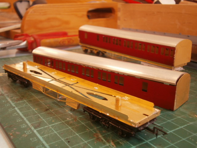 Dorset 3mm Scale Model Railway: Worsley Works E147 'B' Set in 3mm Scale.